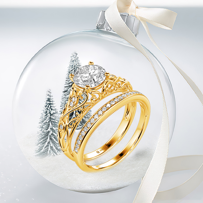 Perfect Christmas Day Bridal Set - Shesaidyes Blog